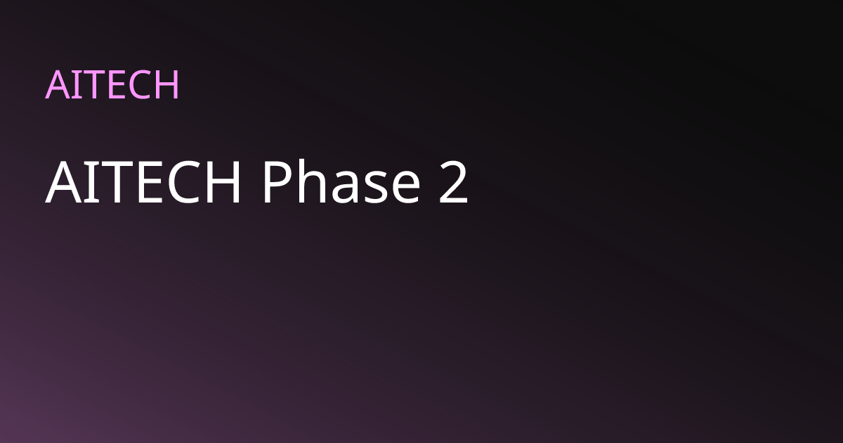 AITECH Phase 2